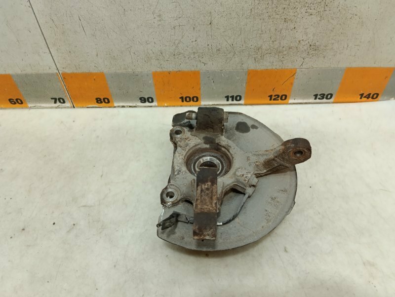 Б/У в сборе со ступицей, ступица Кулак поворотный Mitsubishi Outlander 2012 GF7W Перед. Лев. 445787 MITSUBISHI арт. 3870A007