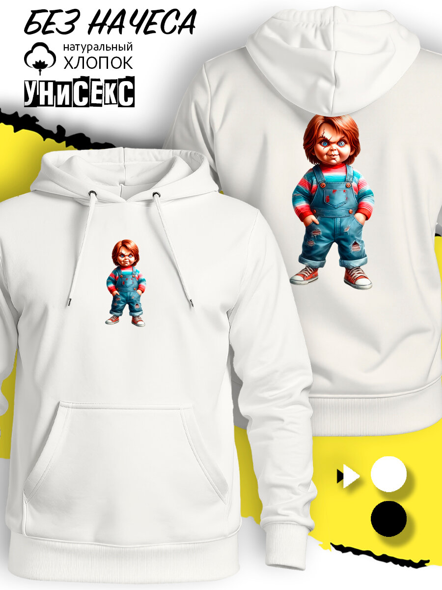 Худи Толстовка свитшот кукла Невеста Чаки Bride of Chucky