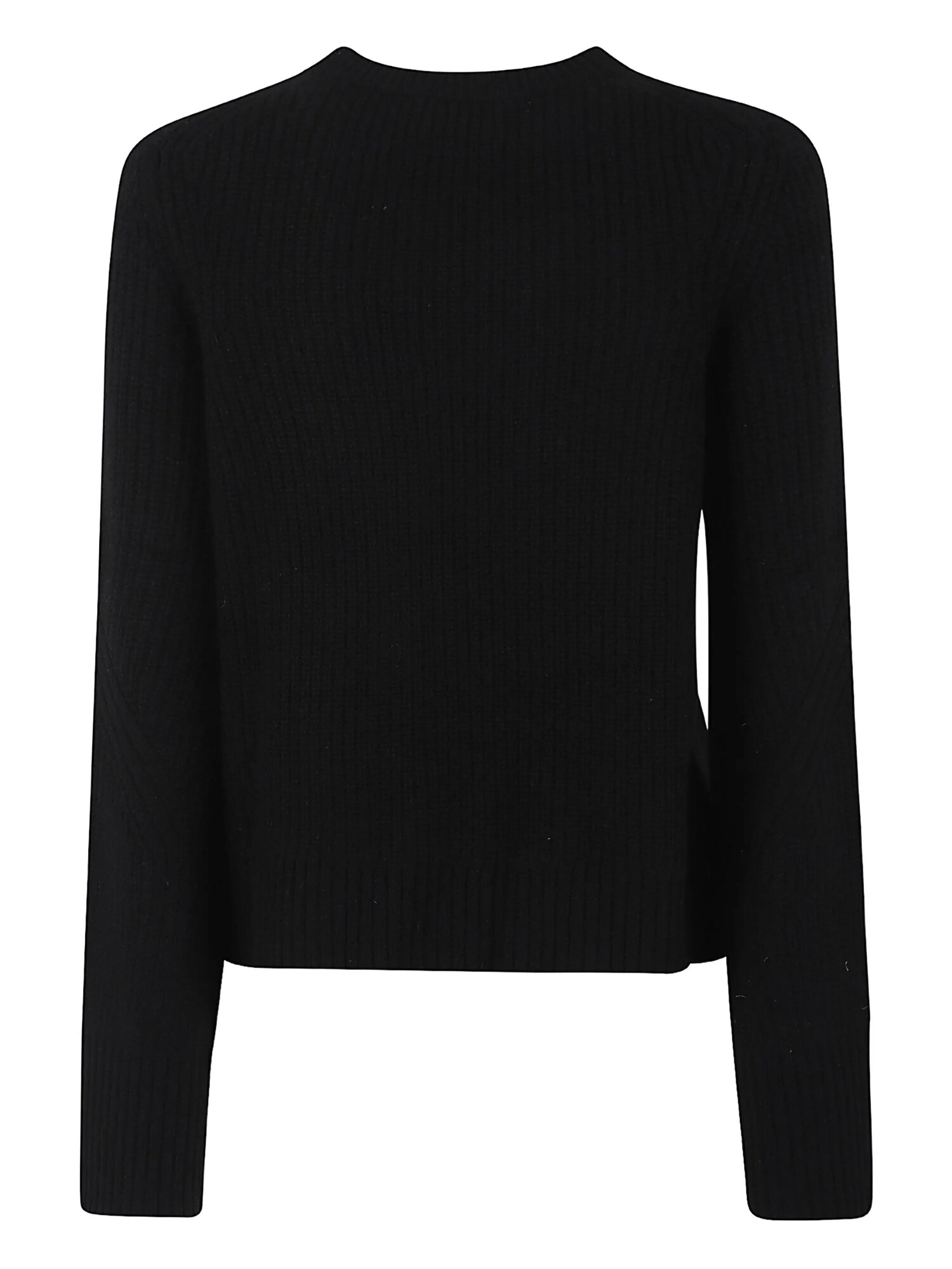 Свитер LouLou Ribbed cashmere sweater, размер S, , black/black — фото 1