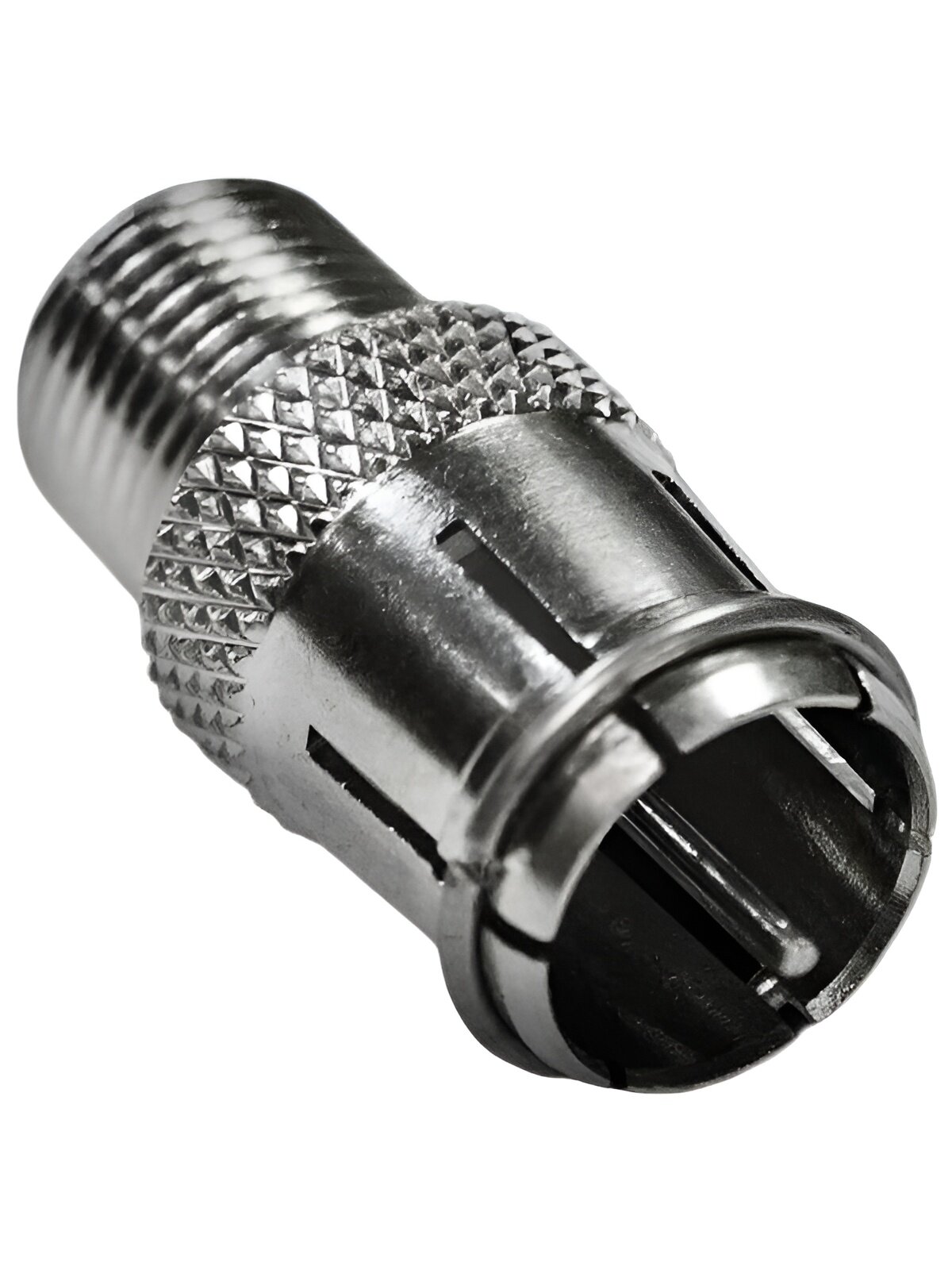 Переходник Fгнездо - Fштекер "быстрый", разъём FC 24, кабельные разъемы, 2 шт.