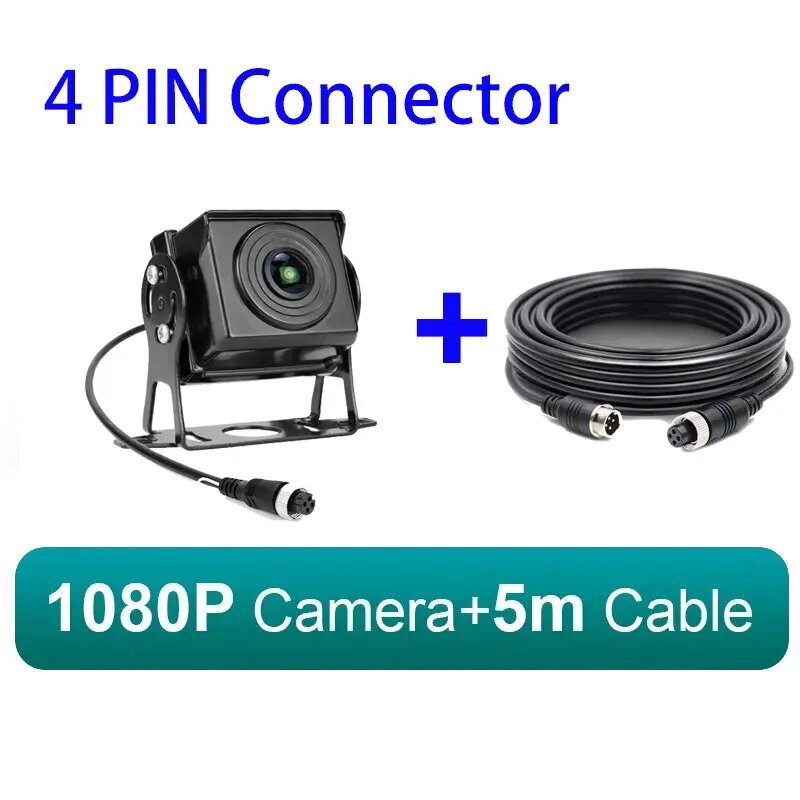 Автомобильная резервная камера заднего вида 1920*1080P AHD для тяжелых Camera and 5M Cable