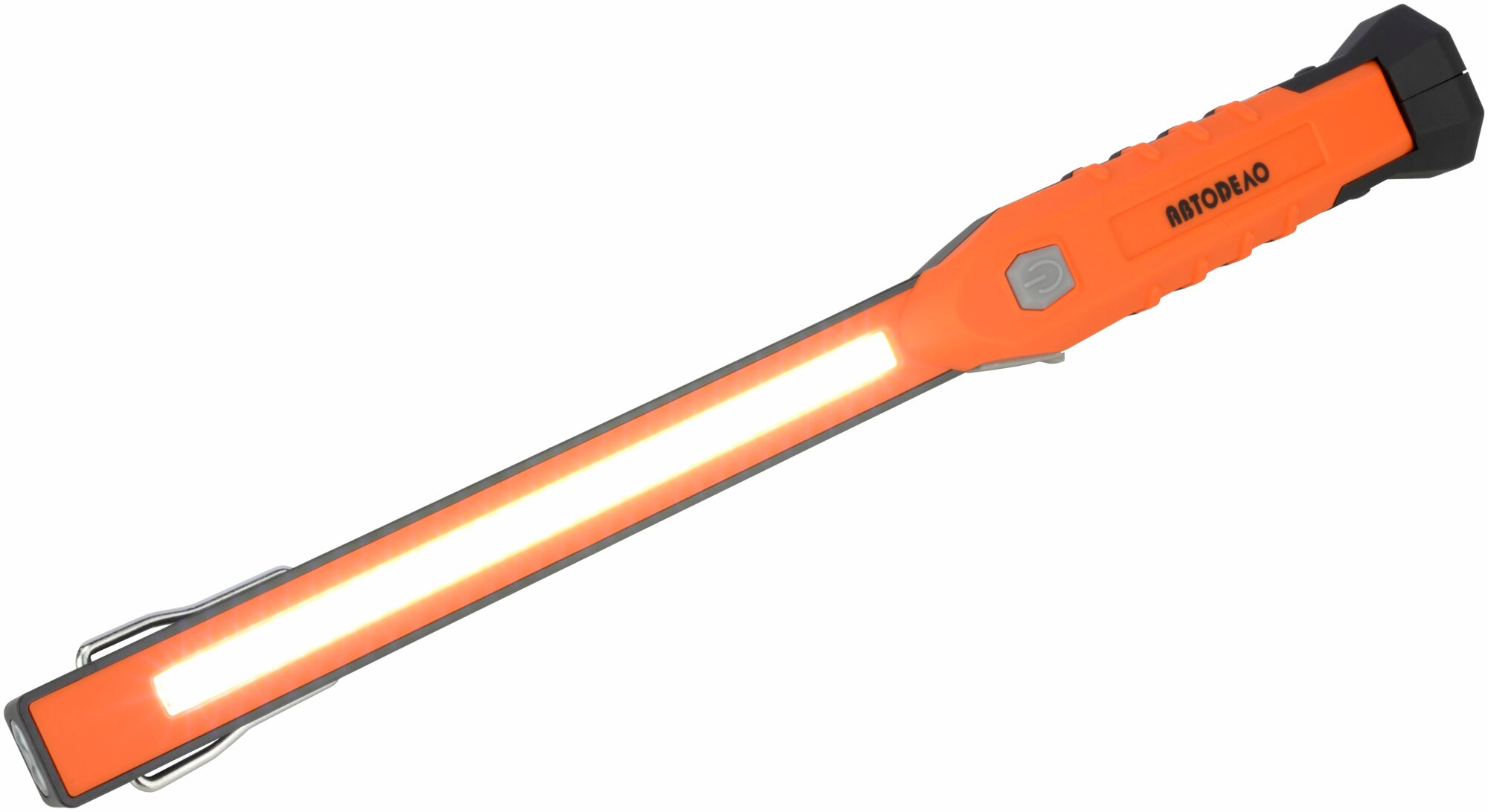 Фонарь светодиодный инспекционный с магнитом 3W COB+1W LED, 300Lm, Li-ion 1800mAh (АвтоDело) 44306