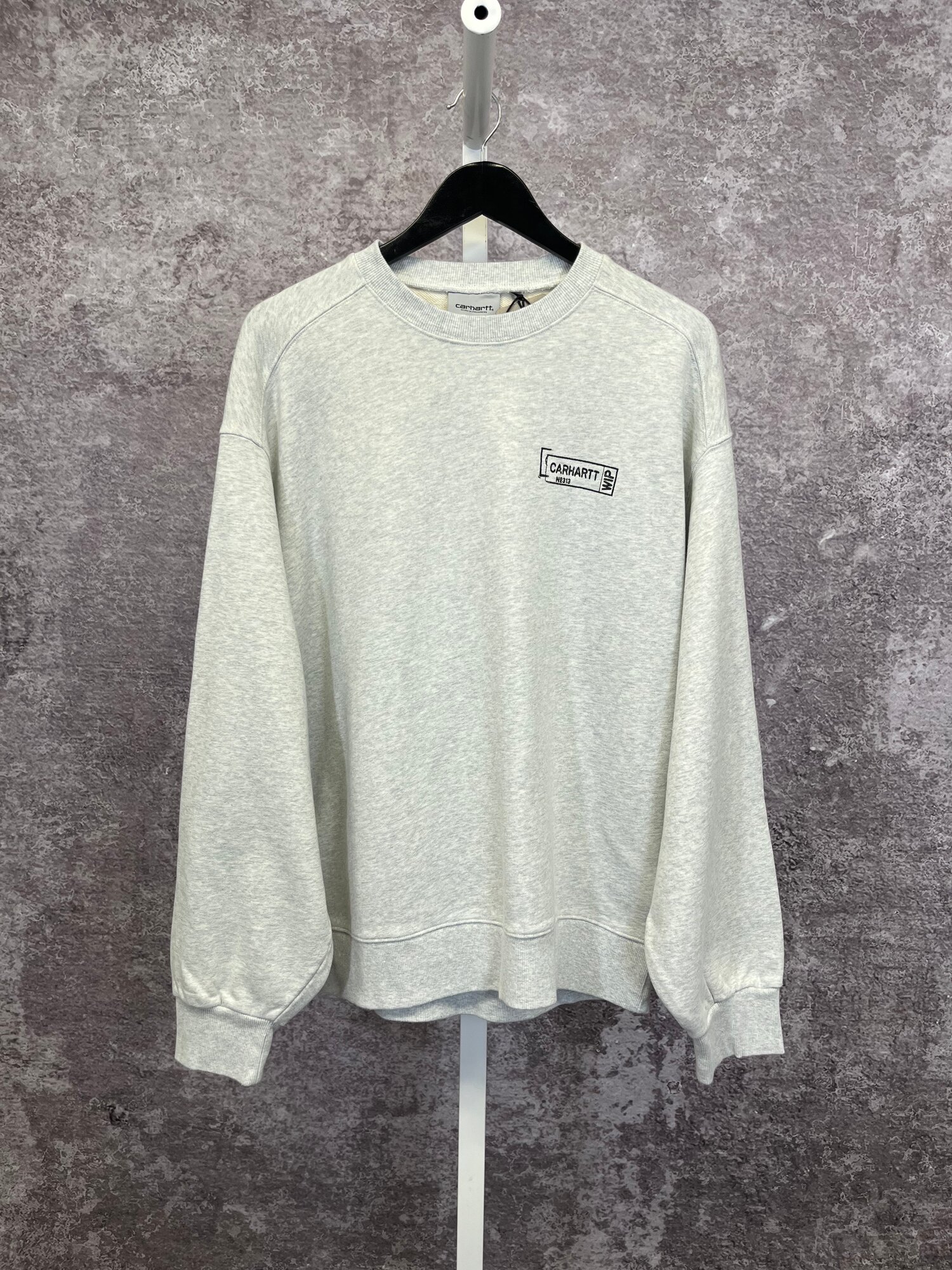 Свитшот CARHARTT WIP SWEAT STAMP GREY