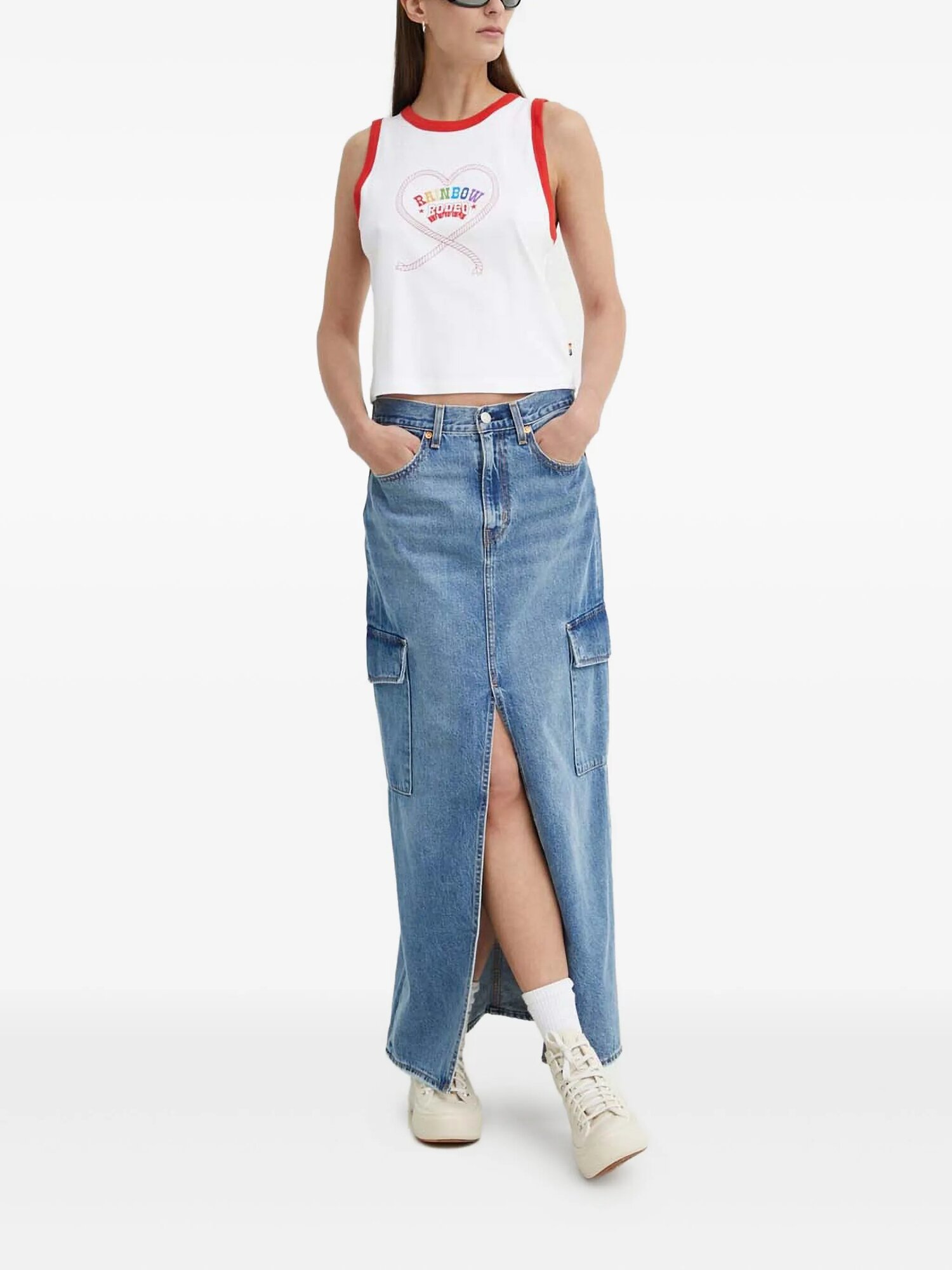 Юбка Levi's Cargo pocket skirt, размер XXS — фото 1