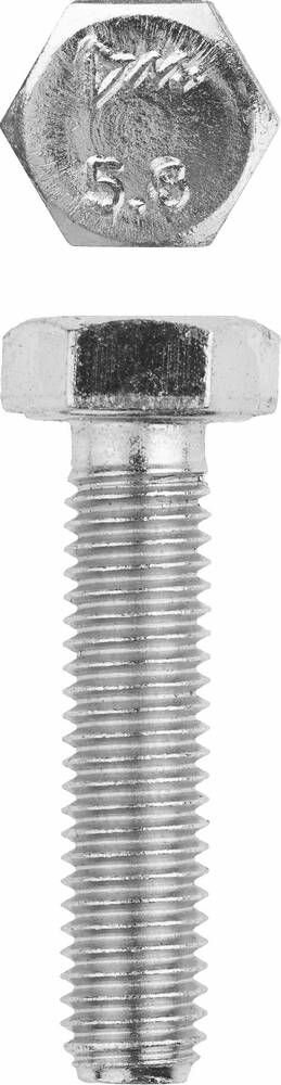 Болт ЗУБР ГОСТ 7798-70, кл. пр.5.8, M8 х 35 мм, цинк, 5 кг 303080-08-035