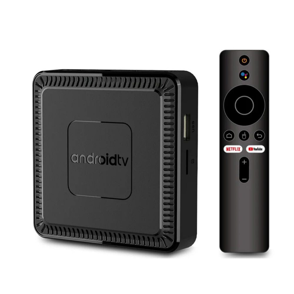 Новый смарт-телевизор Q7 с Android 14 Allwinner H313 8G + 128 ГБ ROM, двухдиапазонный Wi-Fi 6, Bluetooth 5.2, голосовой пульт Google Remote, медиаплеер