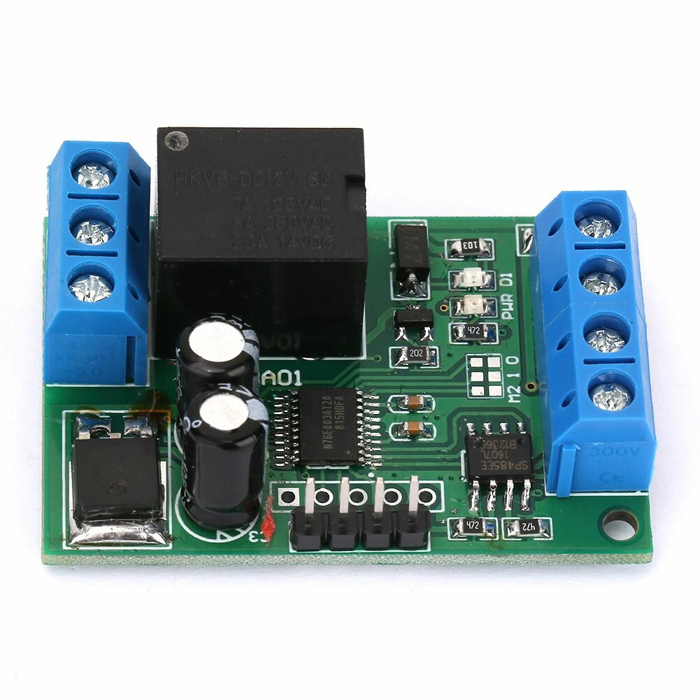 R428A01 сверхмалый 12-вольтовый 1-канальный релейный модуль RS485, контроллер ПЛК MODBUS RTU