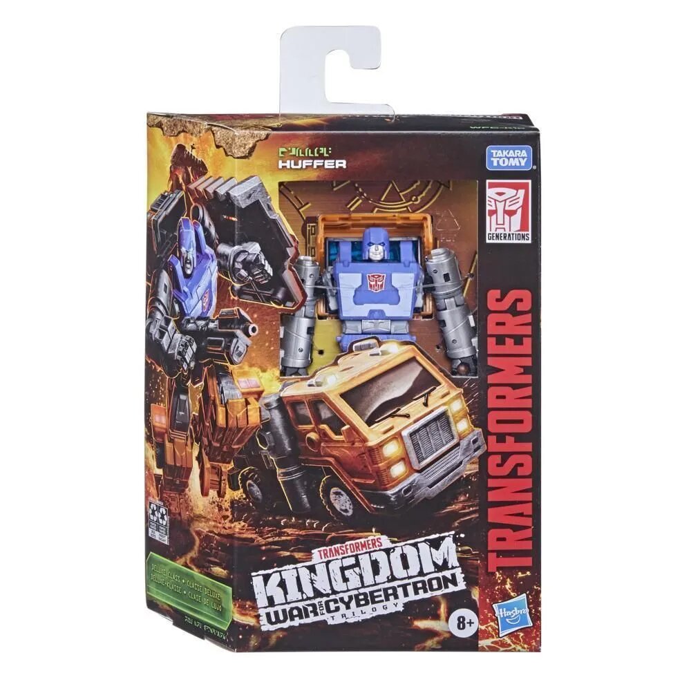 Трансформеры игрушки Hasbro Transformers Kingdom War For Cybertron Trilogy WFC-K16 Huffer 14cm F0675