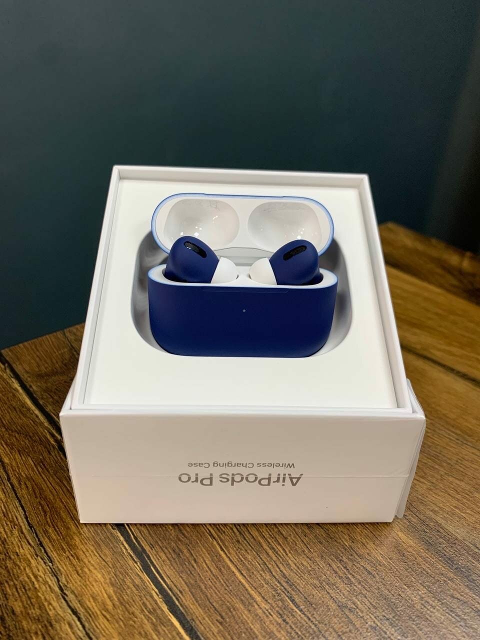 Наушники AirPods Pro 2 Color Type-C (2023) Темно-Синий матовый (Ral_5003)