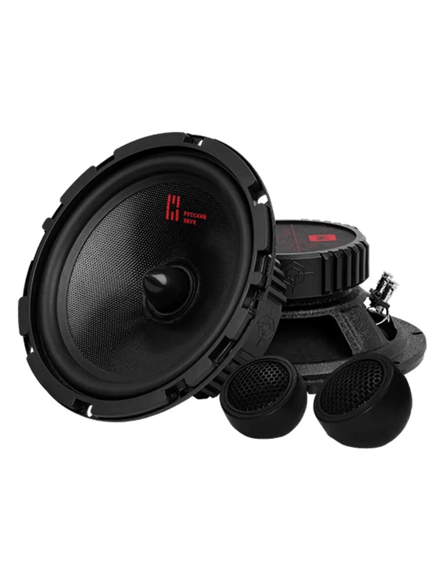 Компонентная акустика АК-74. С М 6.5" 210Вт черный