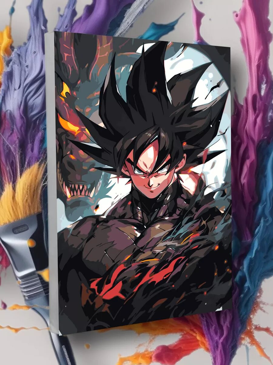 Картина по номерам Жемчуг-Дракона