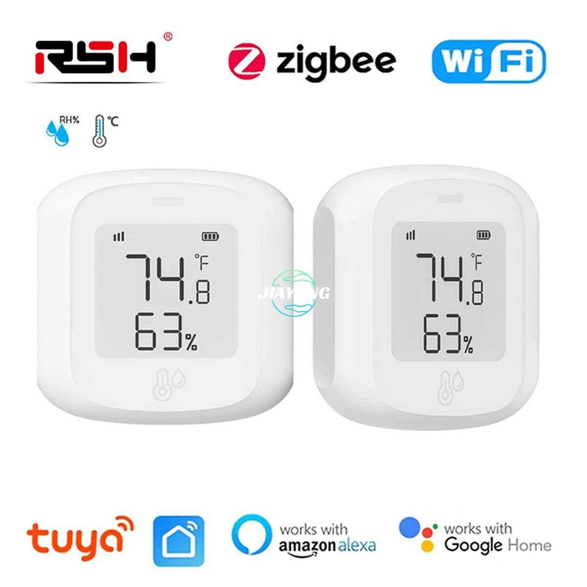 Умный WiFi-датчик температуры и влажности для удаленного мониторинга и интеграции в умный дом