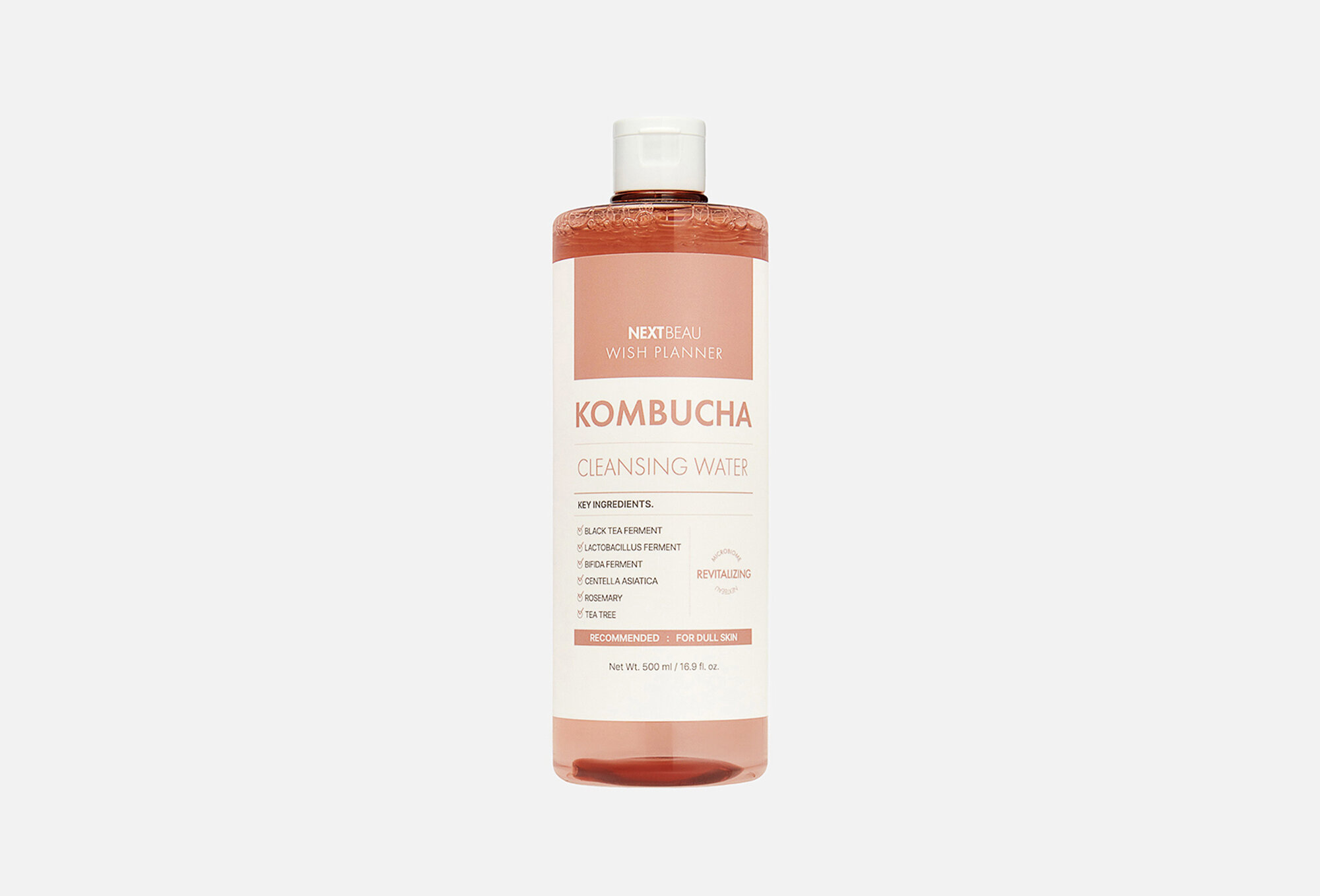 Мицеллярная вода для лица NEXTBEAU Kombucha 500 мл