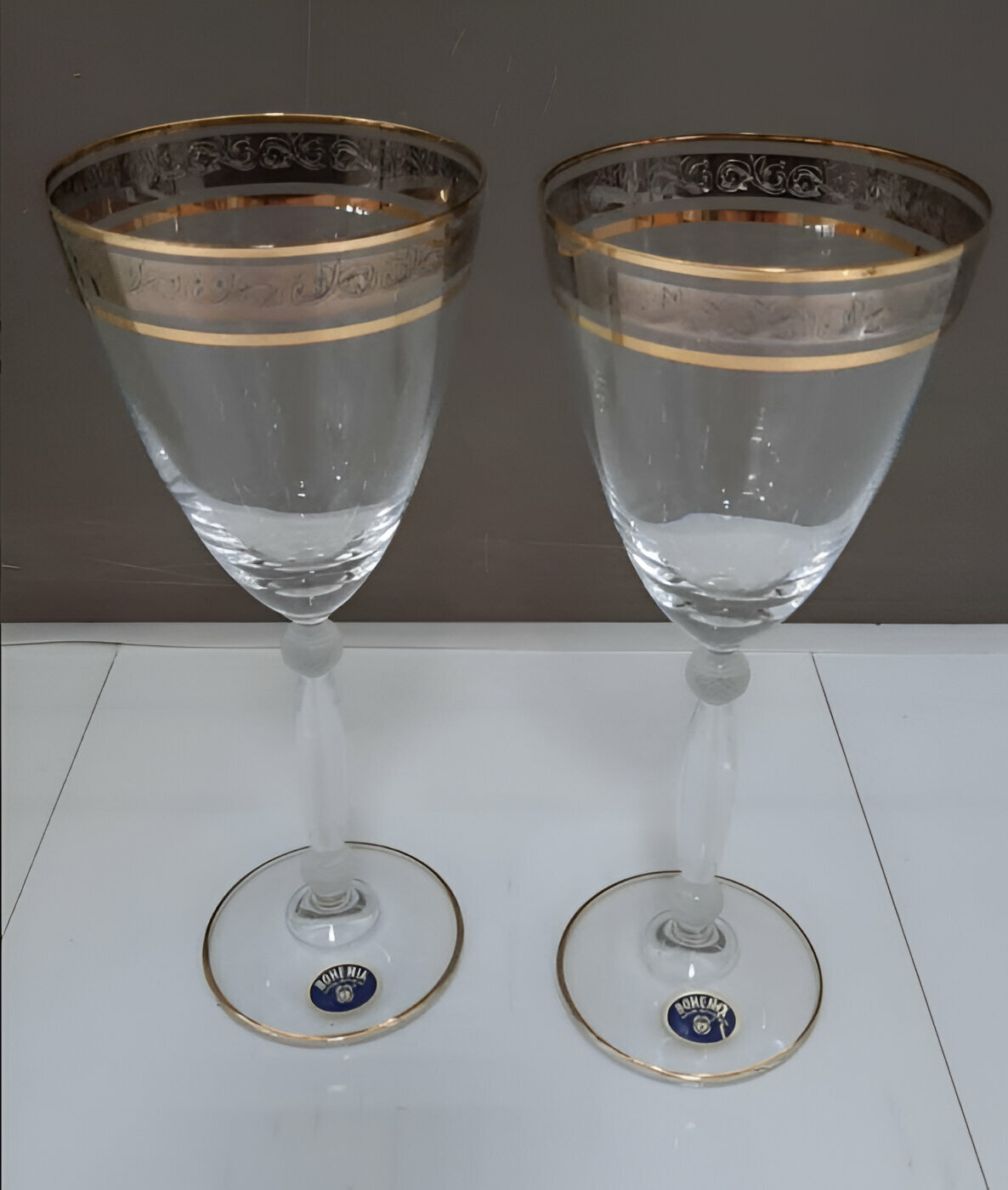 Набор фужеров Bohemia "Шарлотта", для вина, стекло, 250мл, 6шт