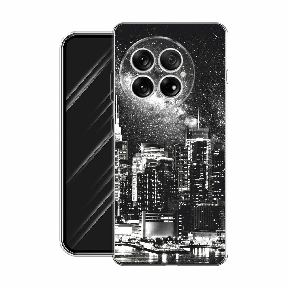 Чехол на OnePlus 13 / Ван Плас 13 с принтом "Ночной Нью-Йорк" — фото 1