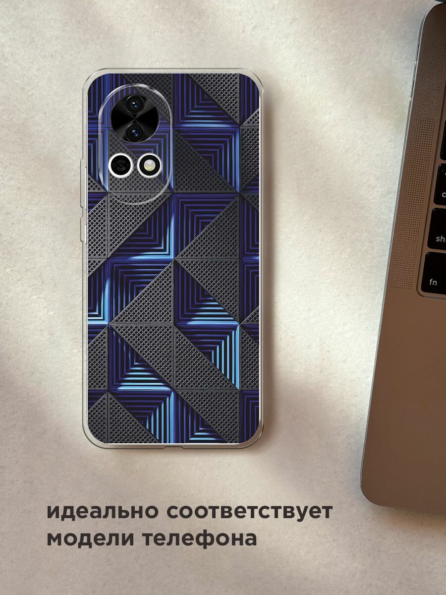 Чехол на Huawei Nova 12/Nova13 / Хуавей Нова 12/Нова 13 с принтом "IBM" — фото 1