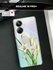 Чехол на Realme 10 Pro+ / Реалми 10 Про+ с принтом "White lily", прозрачный