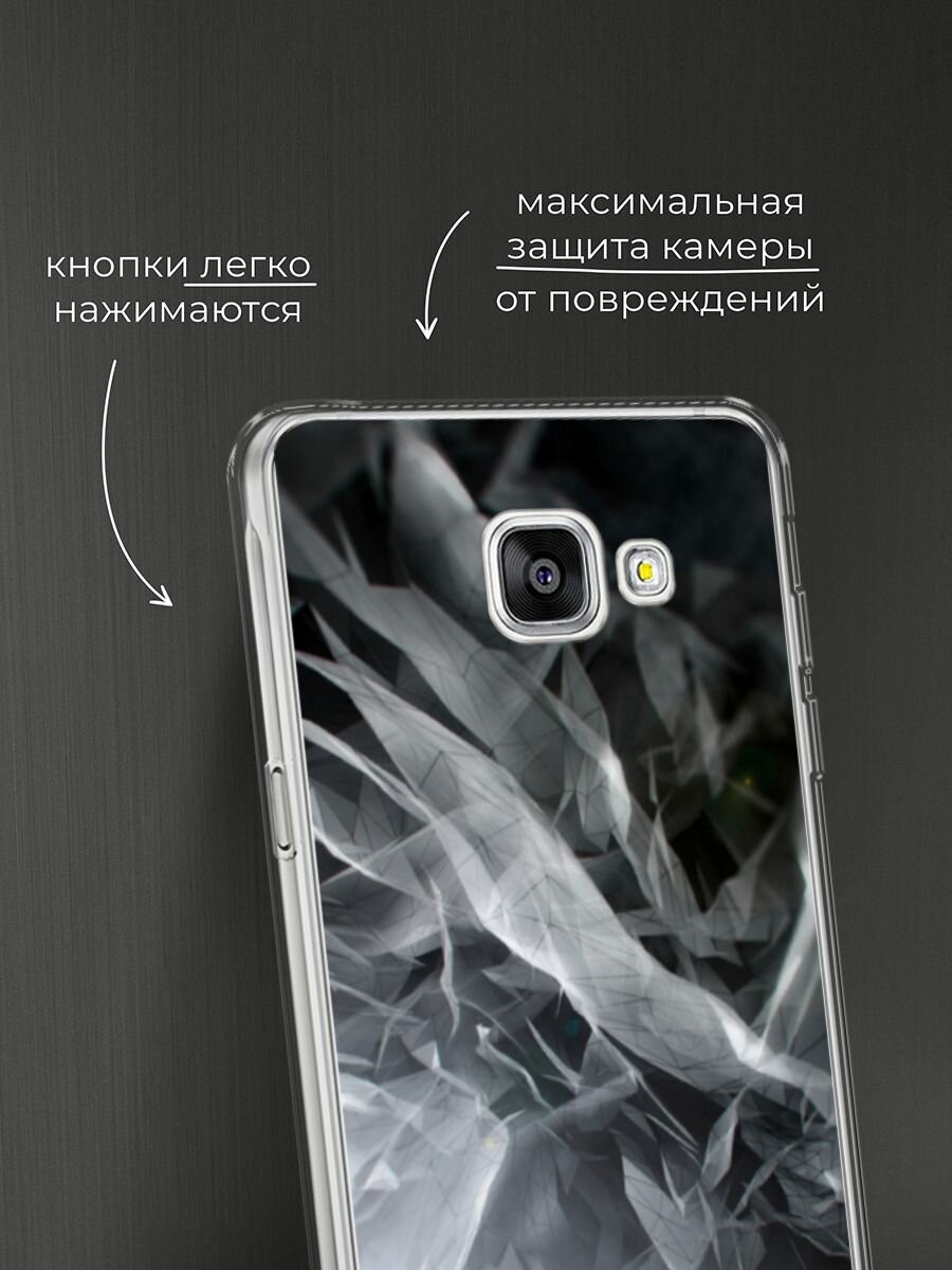 Чехол на Samsung Galaxy A5 2016 / Самсунг Галакси А5 2016 с принтом "Абстракция 9" — фото 1