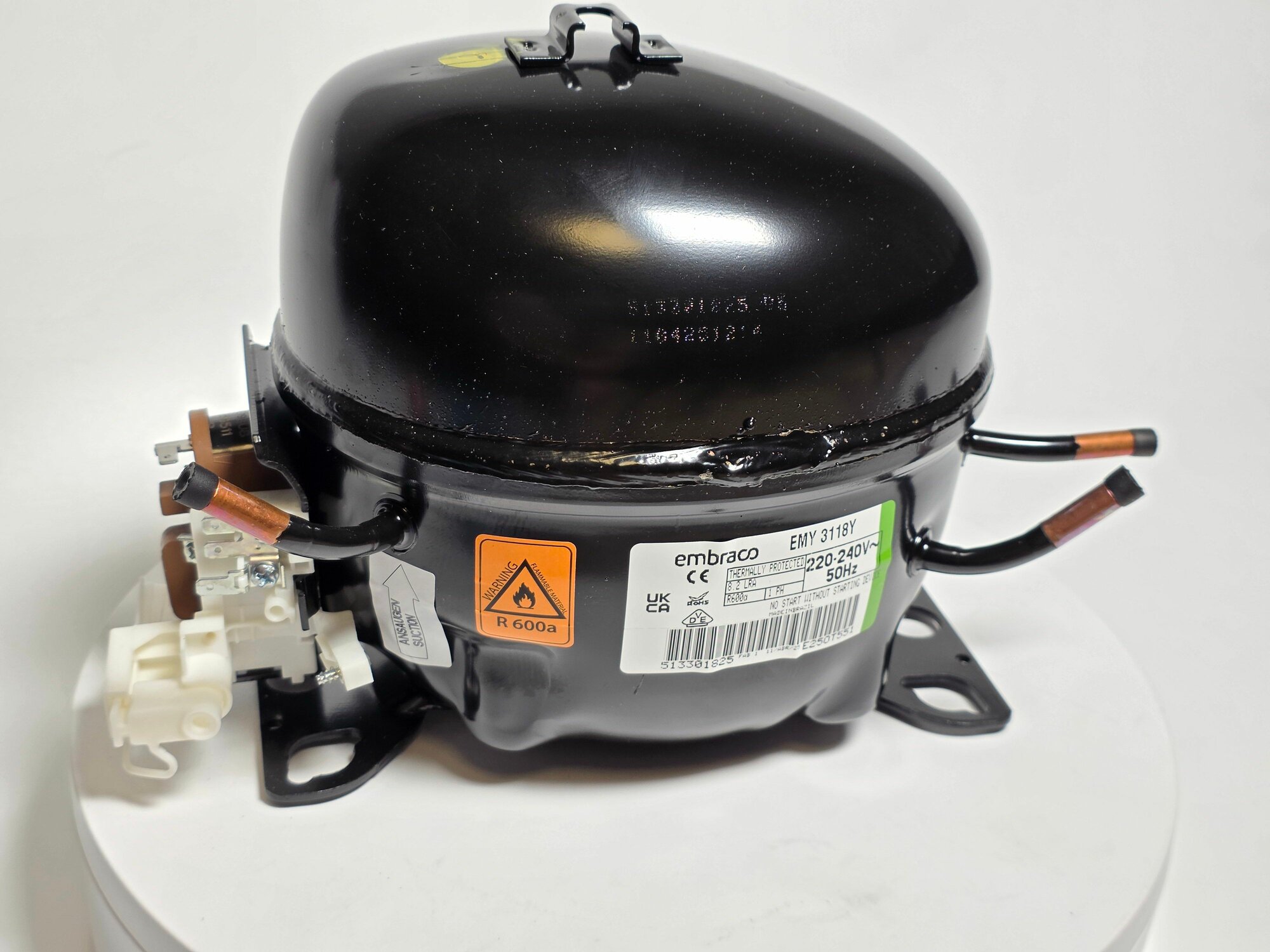 Компрессор EMY 3118Y R600 Embraco 212Вт LBP