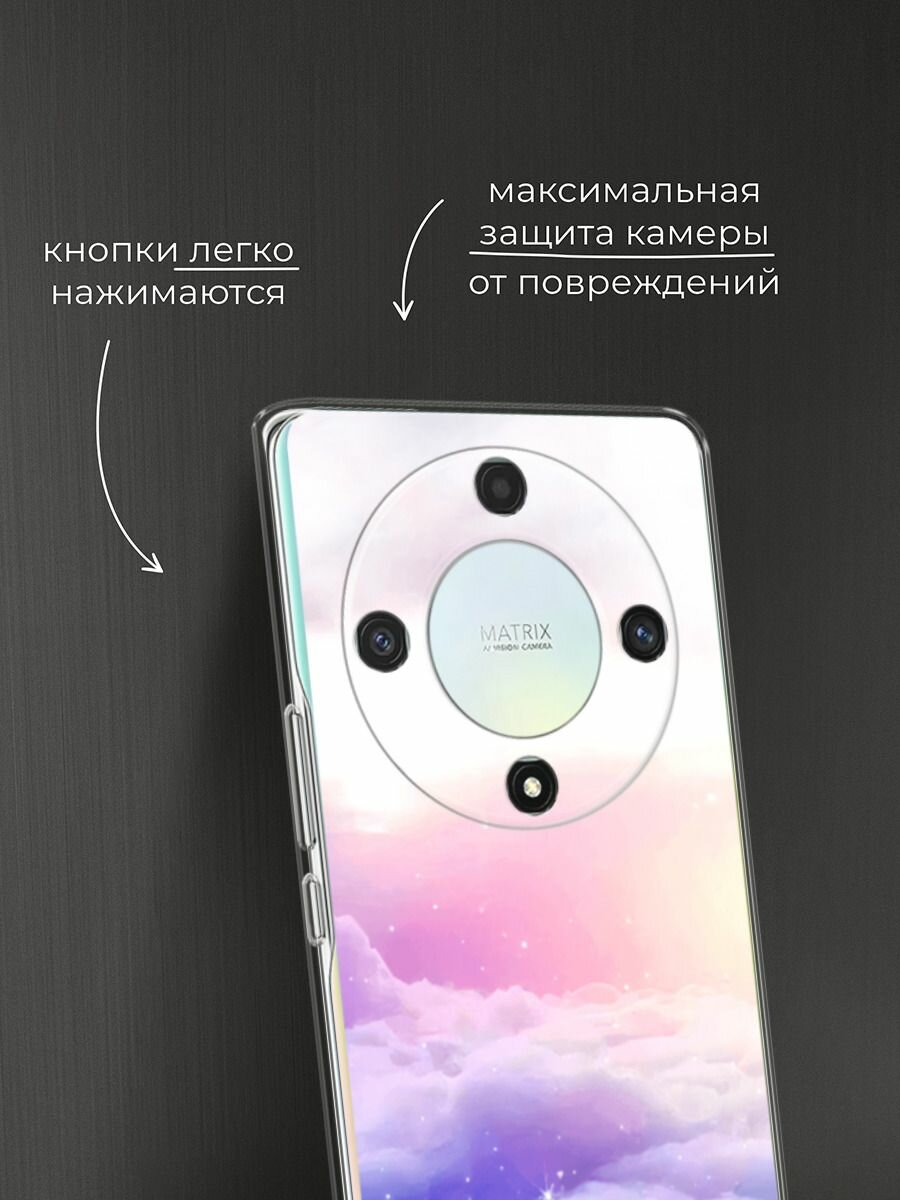 Силиконовый чехол на Honor X9A / Хонор X9A с принтом "Небеса" — фото 1
