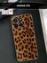 Силиконовый чехол на Honor X7c / Хонор X7c с принтом "Мех леопарда"