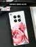 Чехол на Infinix Zero 40 5G / Инфиникс Зеро 40 5G с принтом "Пионы на белом"