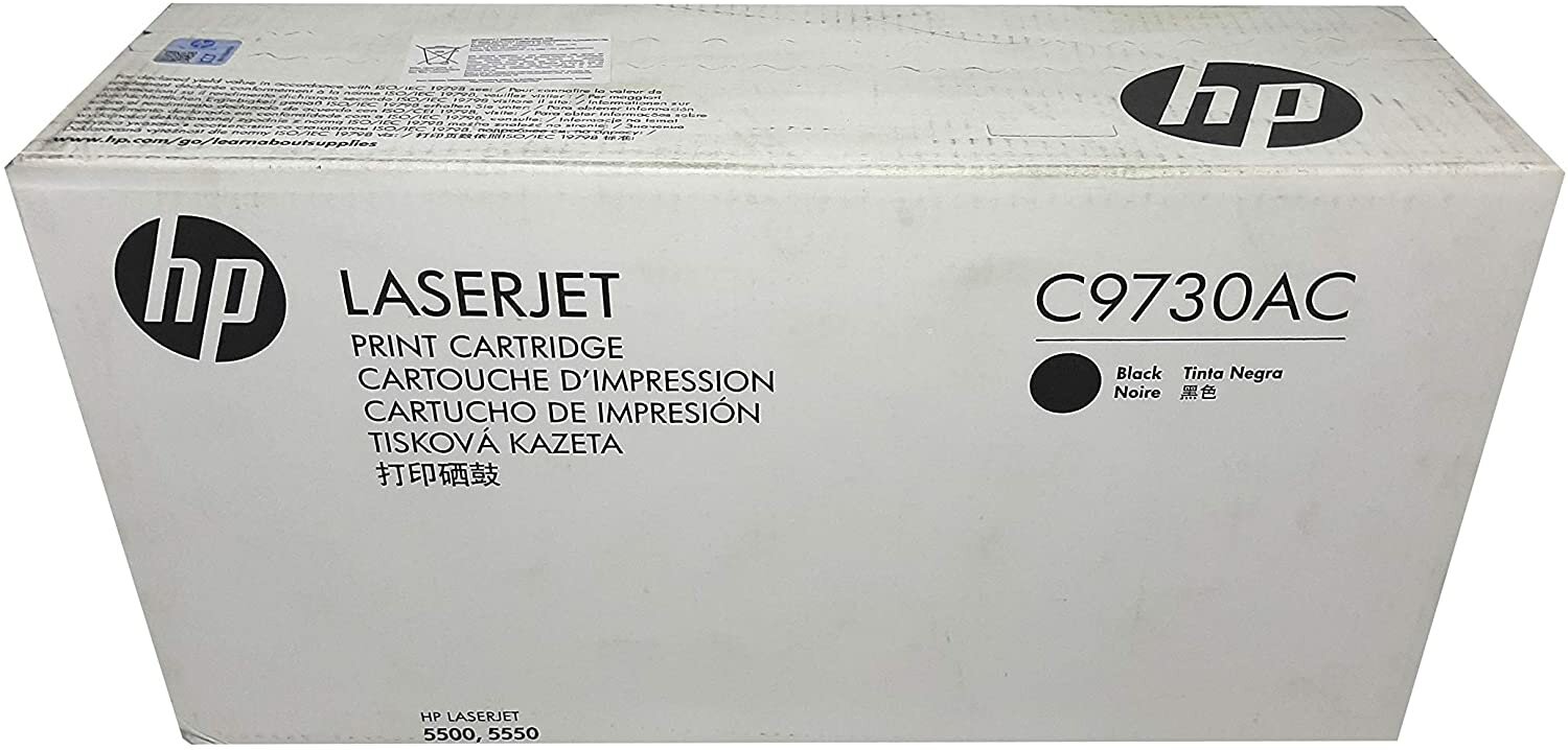 Картридж HP C9730AC, черный