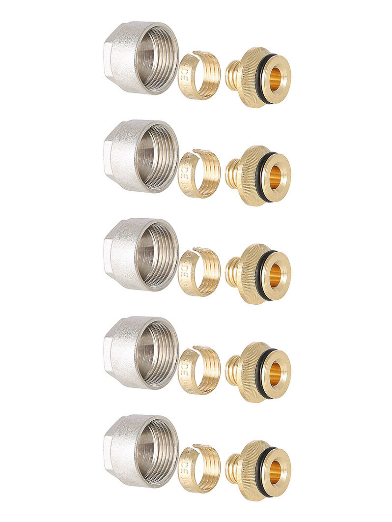 Евроконус 20 обж(ц) х 3/4 для труб из сшитого полиэтилена (5 шт.)