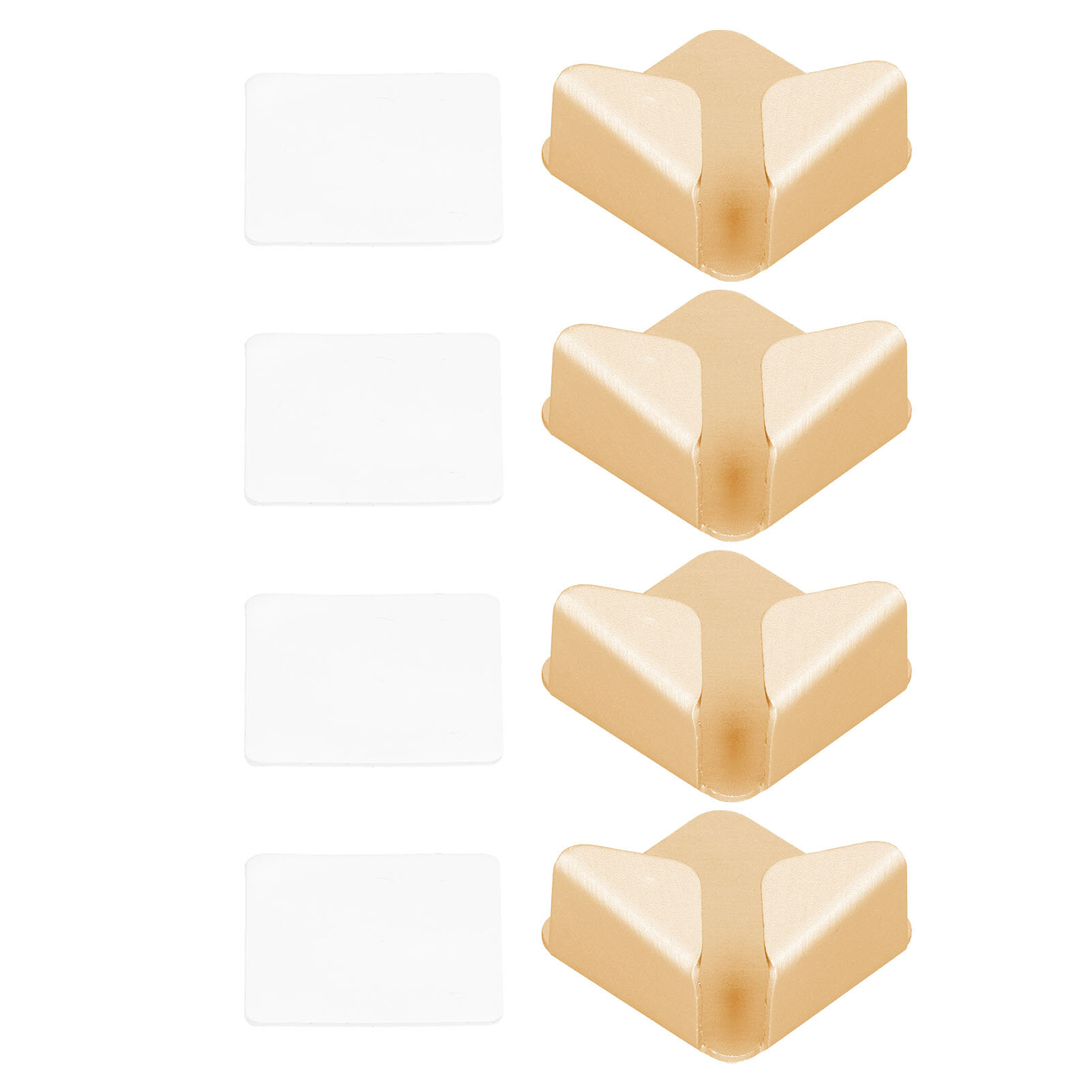 4 шт, кронштейн для хранения шнура питания без перфорации, самоклеящийся держатель вилки, органайзер, стойка для дома, золото