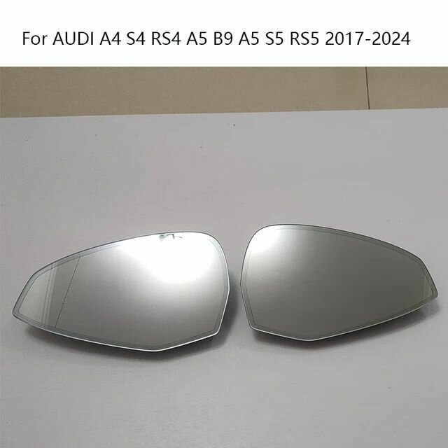 Audi A4 S4 RS4 A5 B9 A5 RS5 RS5 2017 - 2024 8W0857535H 8W0857536G Оригинальное подогреваемое стекло зеркала заднего вида.
