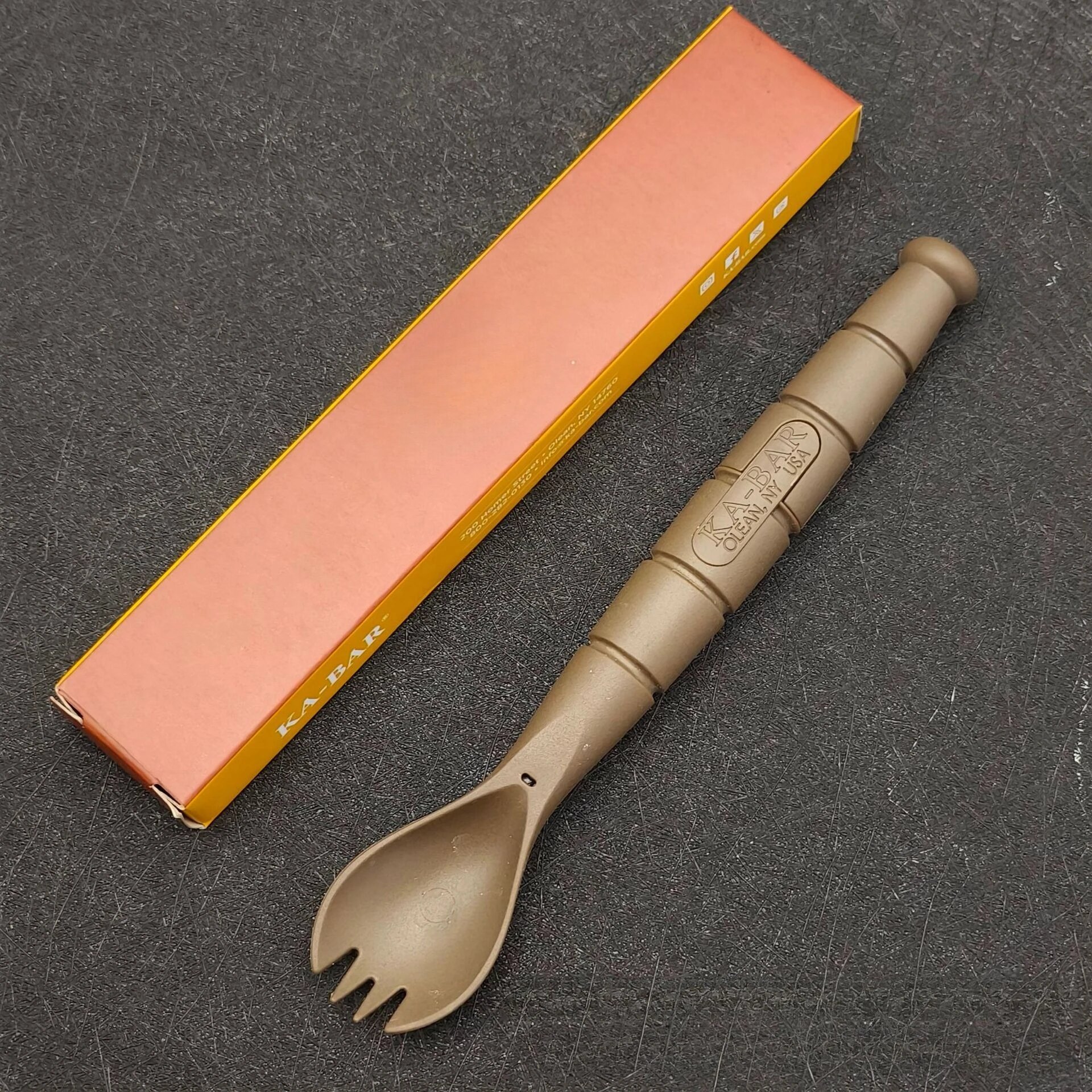 Тактический Spork K-Bar Coffee 3-в-1