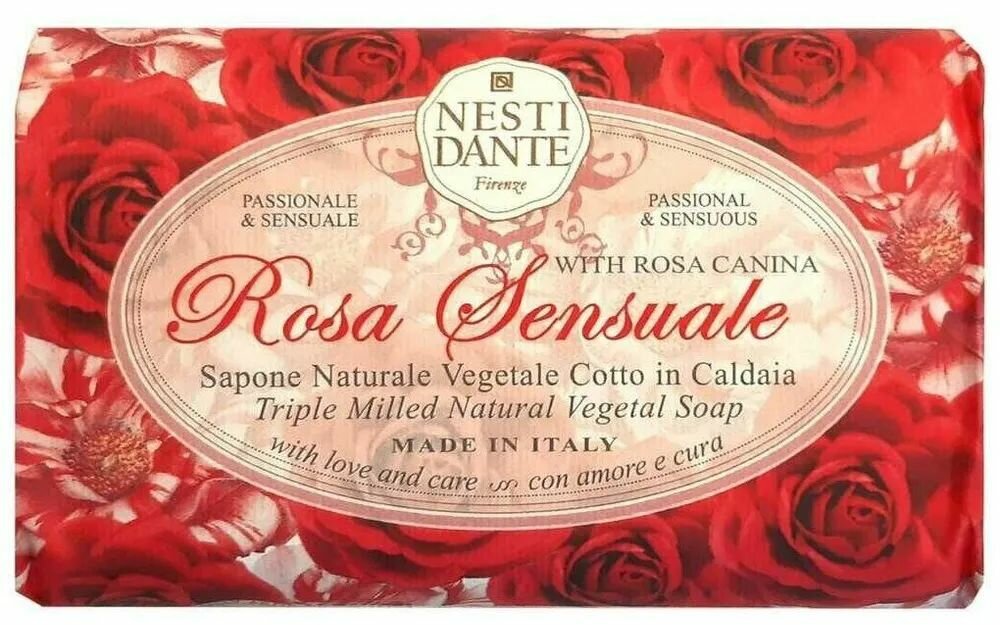 Nesti Dante - La Rose Sensuale Мыло 150 гр