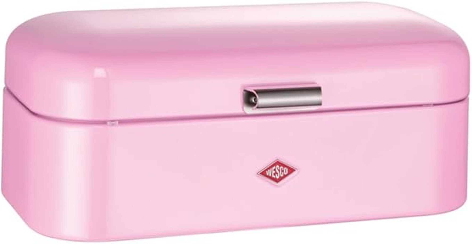 Хлебница WESCO Grandy металлическая из розовой стали 42 см х 22 см х 17 см