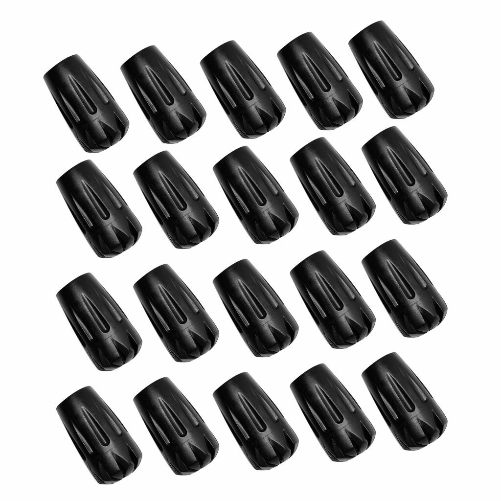 ПВХ круглый протектор ногНе скользит и износостойкийЗащитные накладки для треккинговых палок