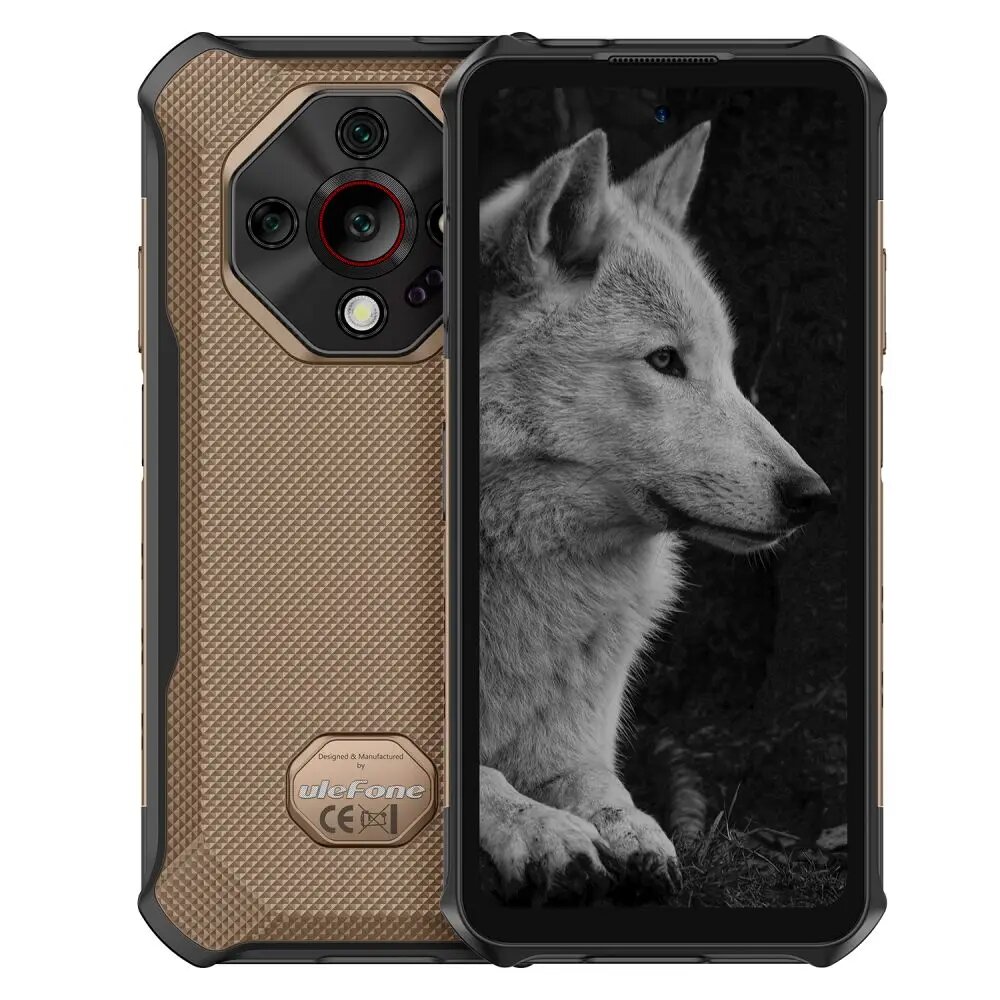Смартфон Ulefone Armor X16 Pro 5G, защищенный, Android 15, 16 ГБ, 256 ГБ, 10360 мА·ч, с функцией бликов, фонариком и ночной камерой