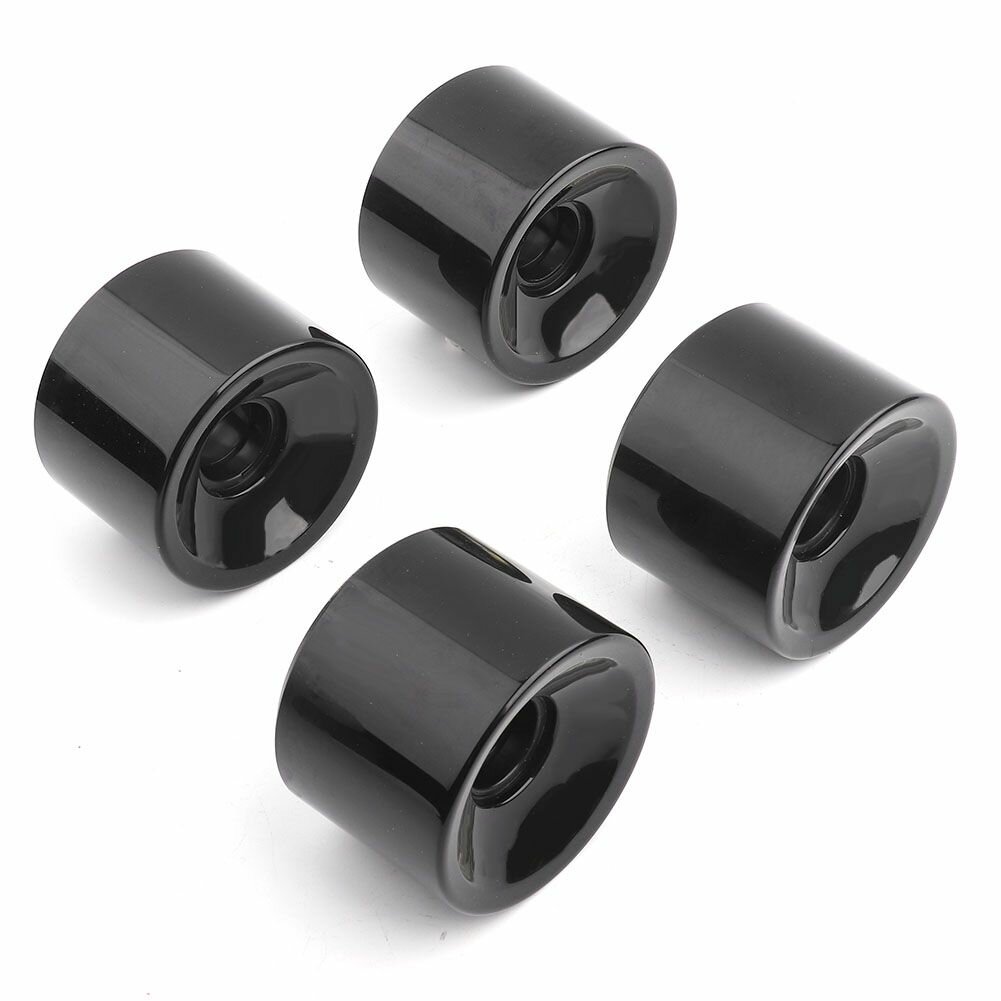 PUENTE, комплект из 4 предметов, 70*51 мм, колеса для скейтборда высшего качества из искусственной кожи, длинное колесо для доски (черное)