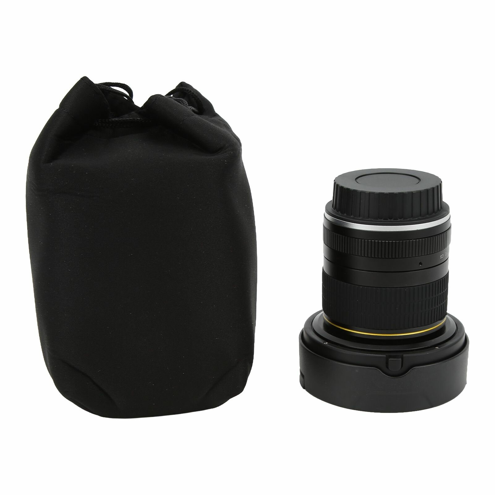 Объектив Lightdow 8 мм F/3.0 асферический ультраширокий рыбий глаз для камеры EF-S, совместимый с Canon 60D, 77D