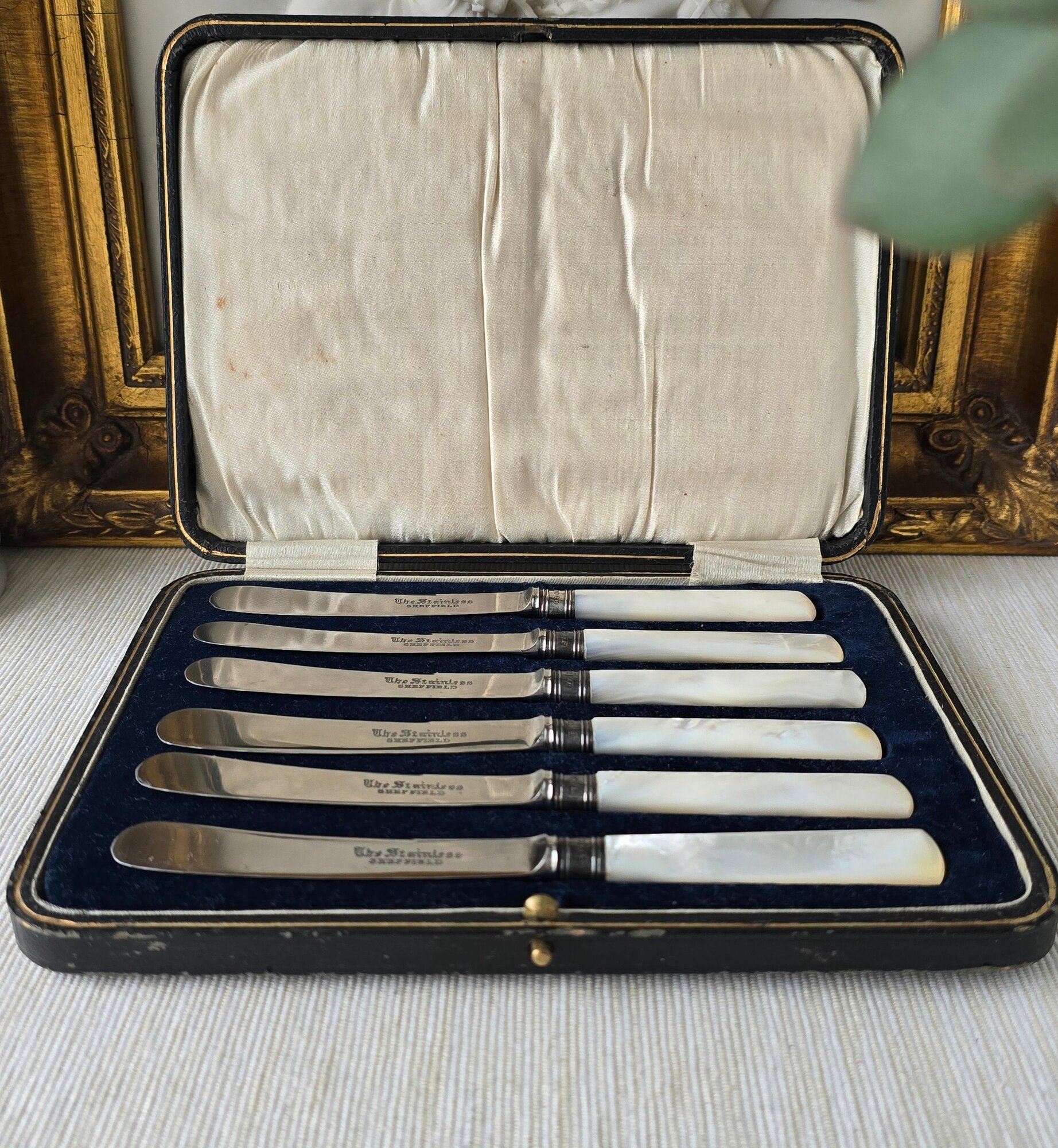 Старинные серебряные ножи