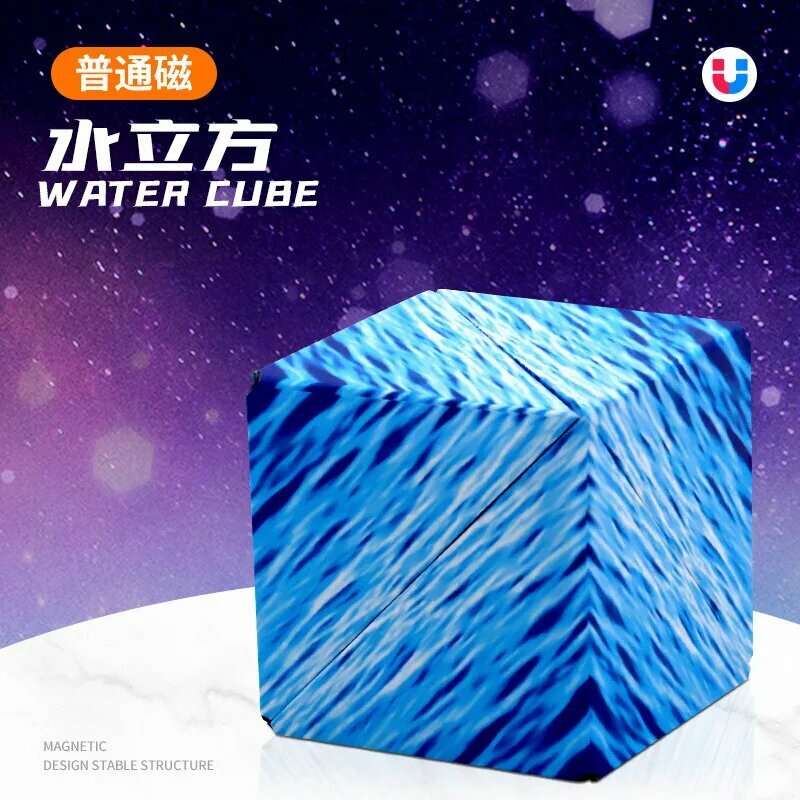 Магнитный кубик-головоломка Непоседа Синий, MC-04