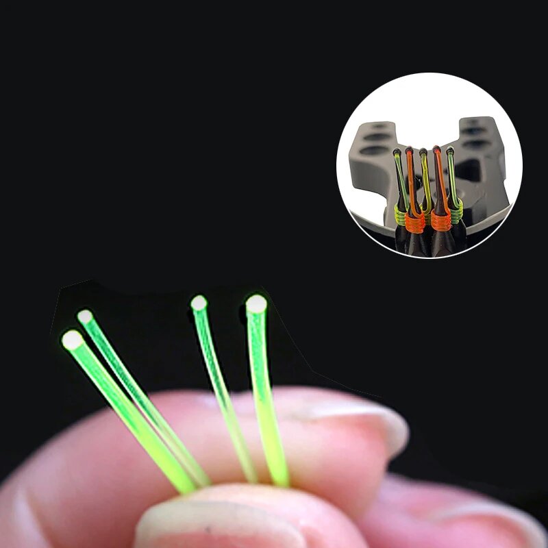 Оптоволоконный кабель ACCMOS 50 см, красный/зеленый, 2pcs 2.0mm green