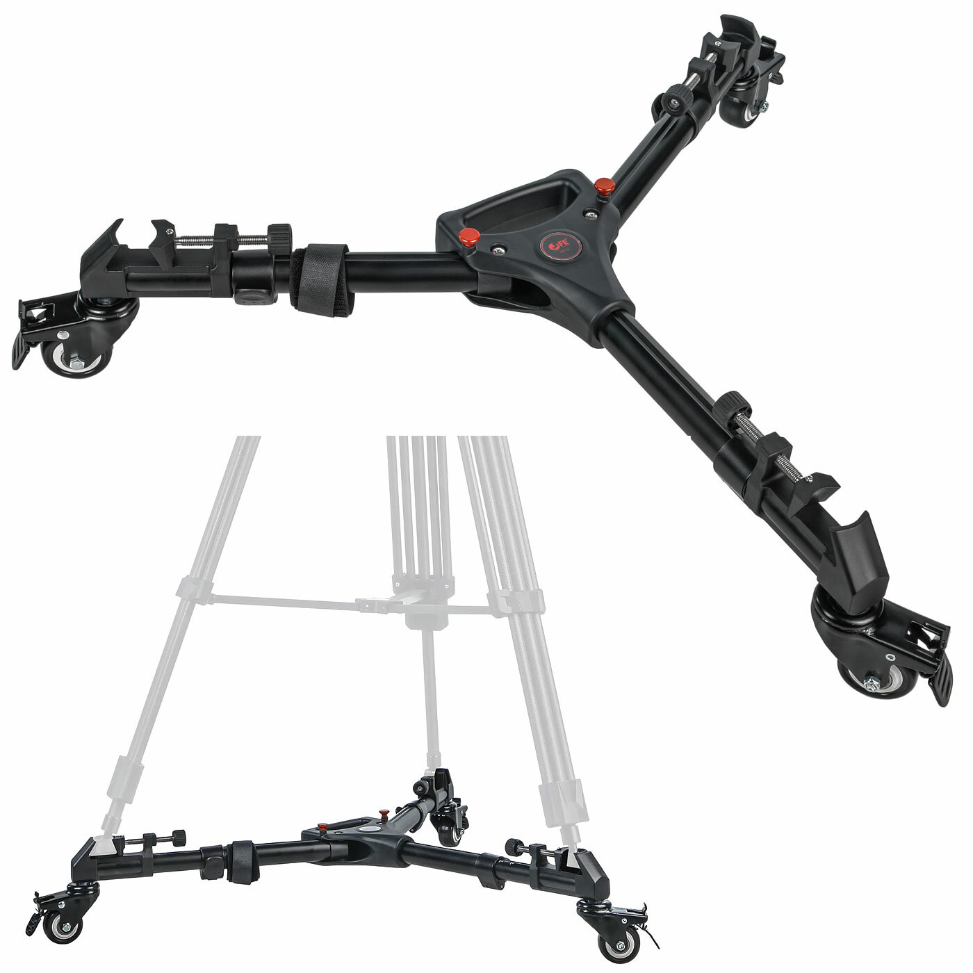 Тележка Falcon Eyes PT - 15 для штатива с нагрузкой до 15 кг