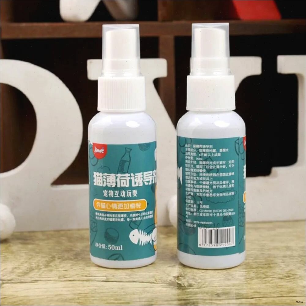 Спрей кошачьей мяты для игрушки-когтеточки кошек, 1,69 унции жидкости, органический натуральный туман дрессировки домашних животных