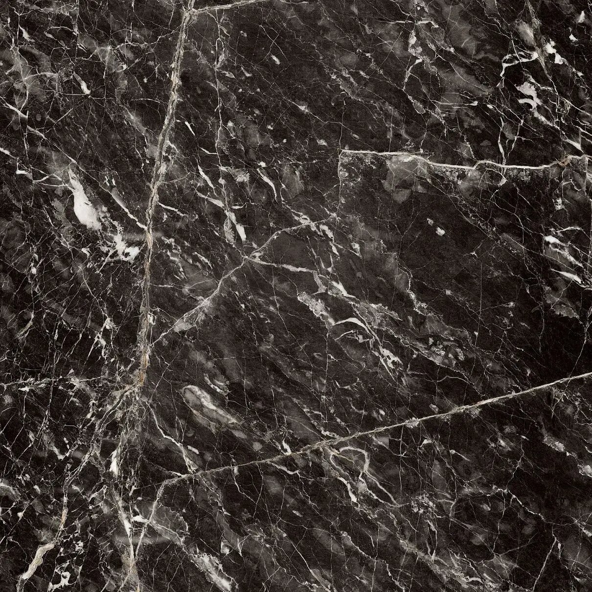 Керамогранит Керамин Найт СК000043956 60x60 Полуполированная Черный