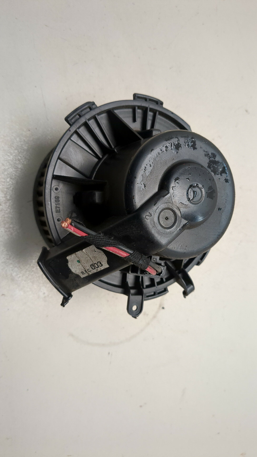 Двигатель отопителя (моторчик печки) Volkswagen Crafter Б/У