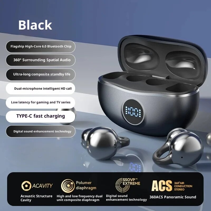 SONY OWS Беспроводные наушники черный