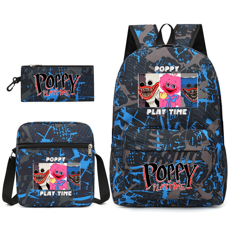 Внешняя торговля Poppy Play Time Poppy Play Time Starry Sky комплект из 3 предметов рюкзак сумка через плечо пенал