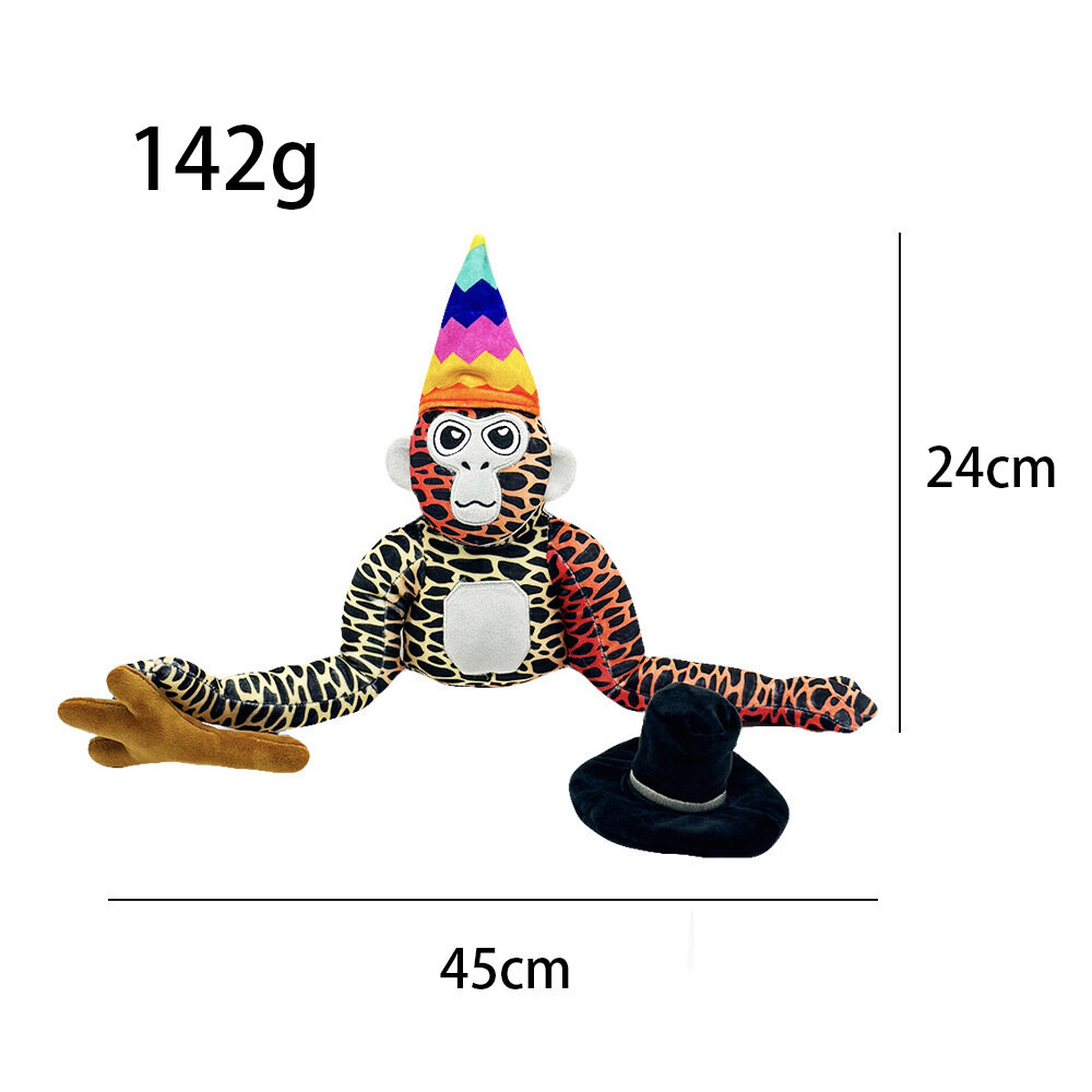 Новый трансграничный товар Gorilla Tag Tagged Monke Plush плюшевая кукла гориллы