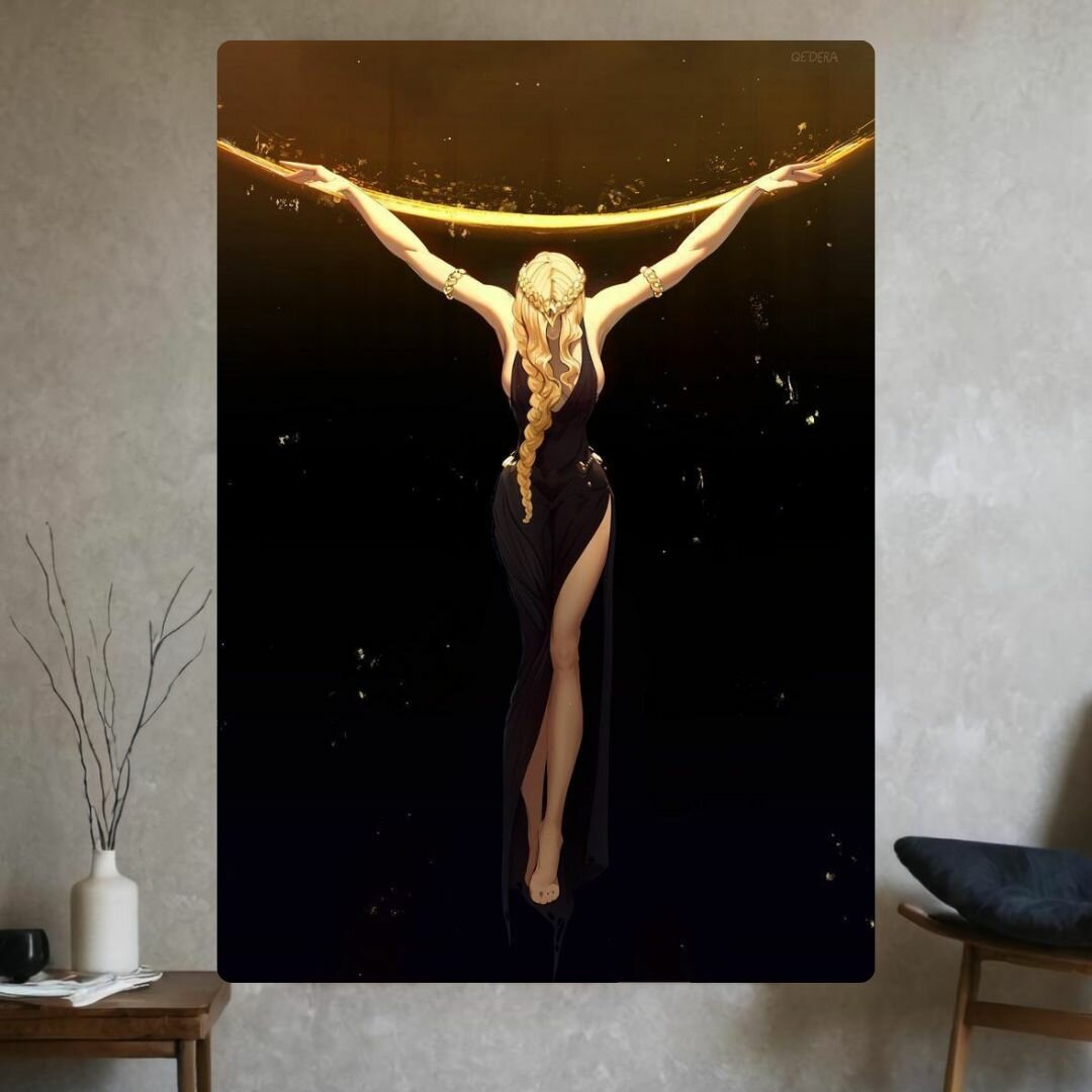 Картина на металле (Elden Ring), Марика, 20*30см