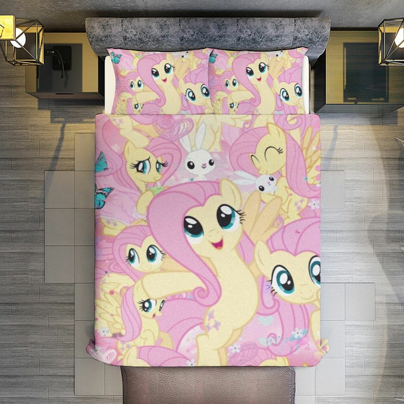 My Little Pony Комплект постельного белья, Микрофибра, Односпальный