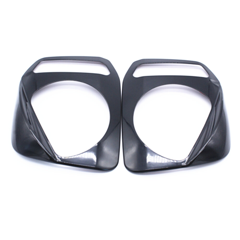 2X Передняя фара, крышка фары, наружный каркас, черный, для Suzuki Jimny 07-15